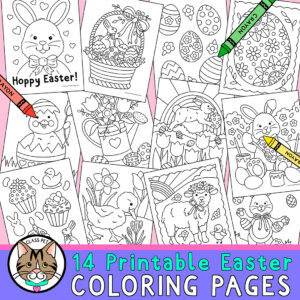 Easter Coloring Pages - Made By Teachers