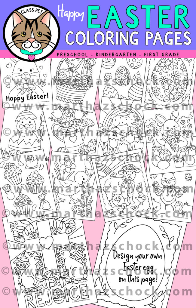 Easter Coloring Pages - Made By Teachers