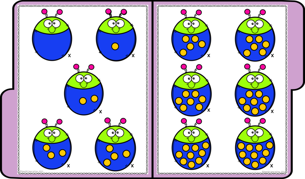 May Flowers and Bugs File Folders - Made By Teachers