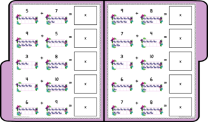 May Flowers and Bugs File Folders - Made By Teachers