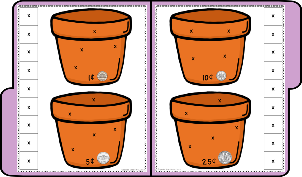 May Flowers and Bugs File Folders - Made By Teachers