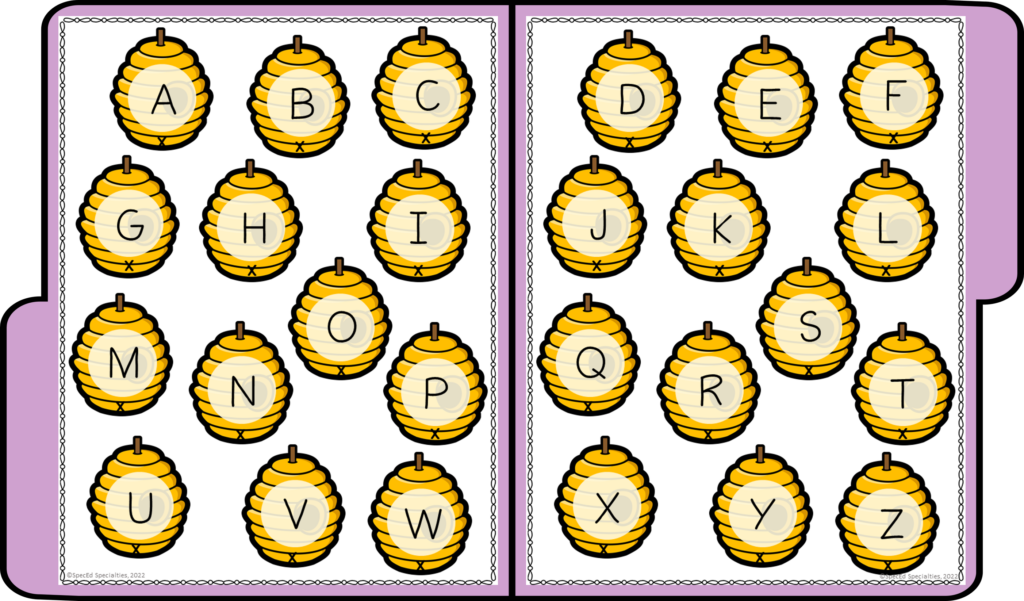 May Flowers and Bugs File Folders - Made By Teachers