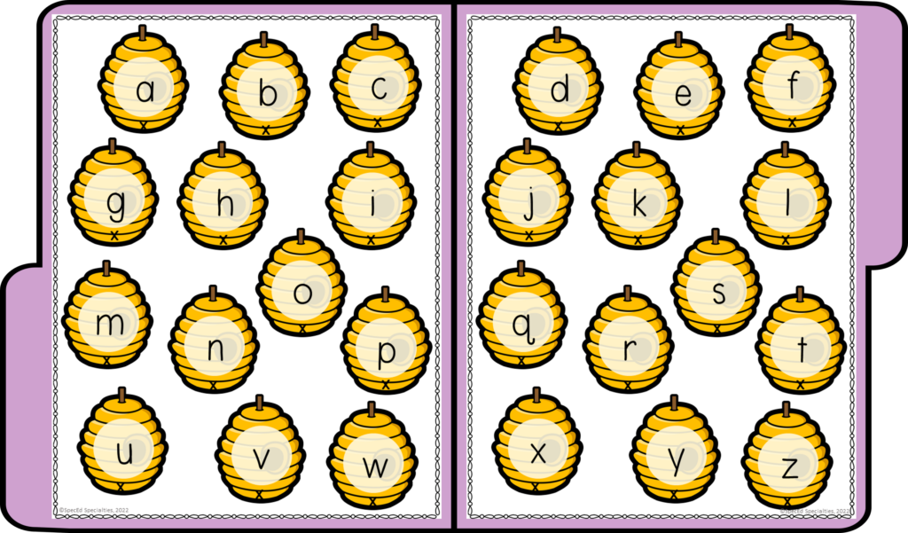 May Flowers and Bugs File Folders | Made By Teachers