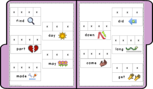 May Flowers and Bugs File Folders - Made By Teachers