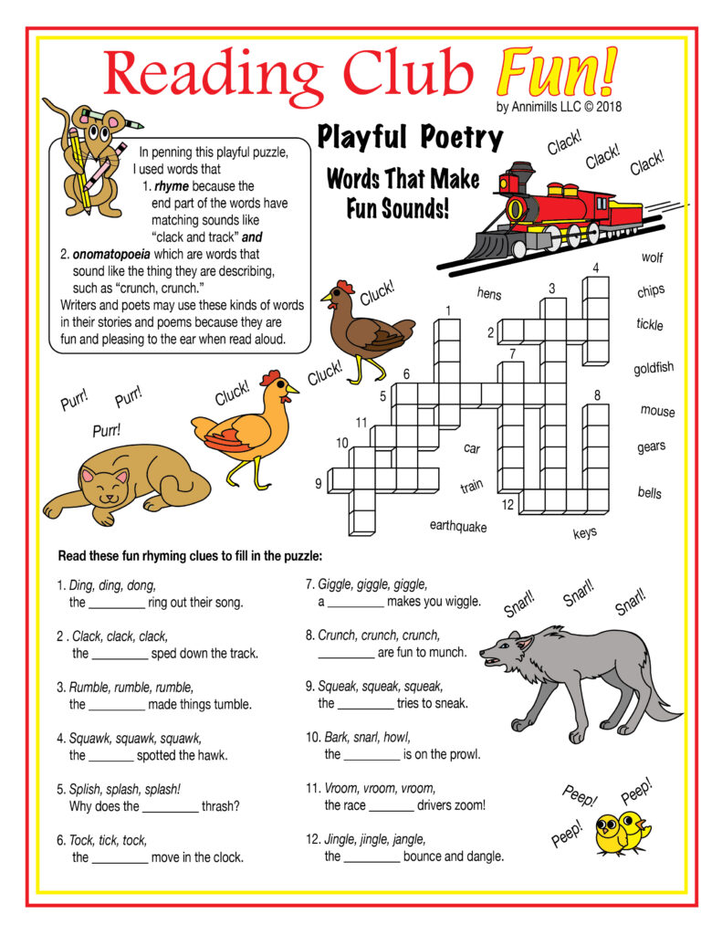 Poets and Poetry Printable Puzzle Set - Made By Teachers