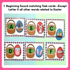 Easter Literacy & Math Centers for Pre-K & Kinders - Made By Teachers