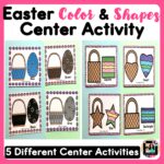 Easter Color & Shapes Centers for Preschool, Pre-K - Made By Teachers