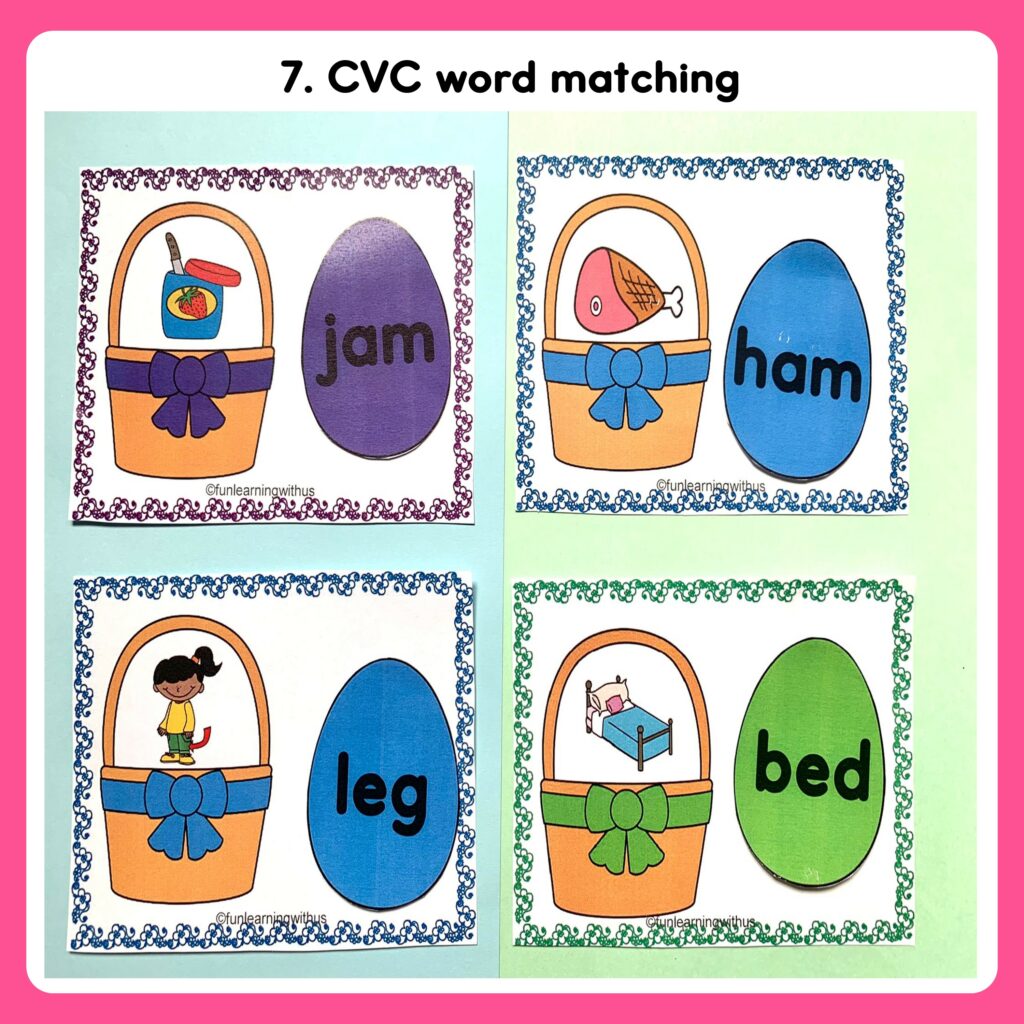 Easter Literacy &Math Centers Bundle - Made By Teachers
