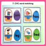 Easter Literacy &Math Centers Bundle - Made By Teachers