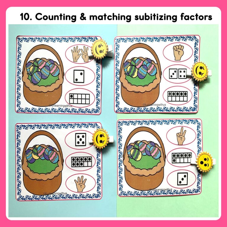 Easter Literacy &Math Centers Bundle - Made By Teachers
