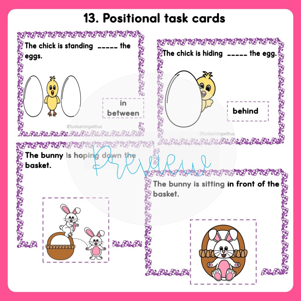 Easter Literacy &Math Centers Bundle - Made By Teachers