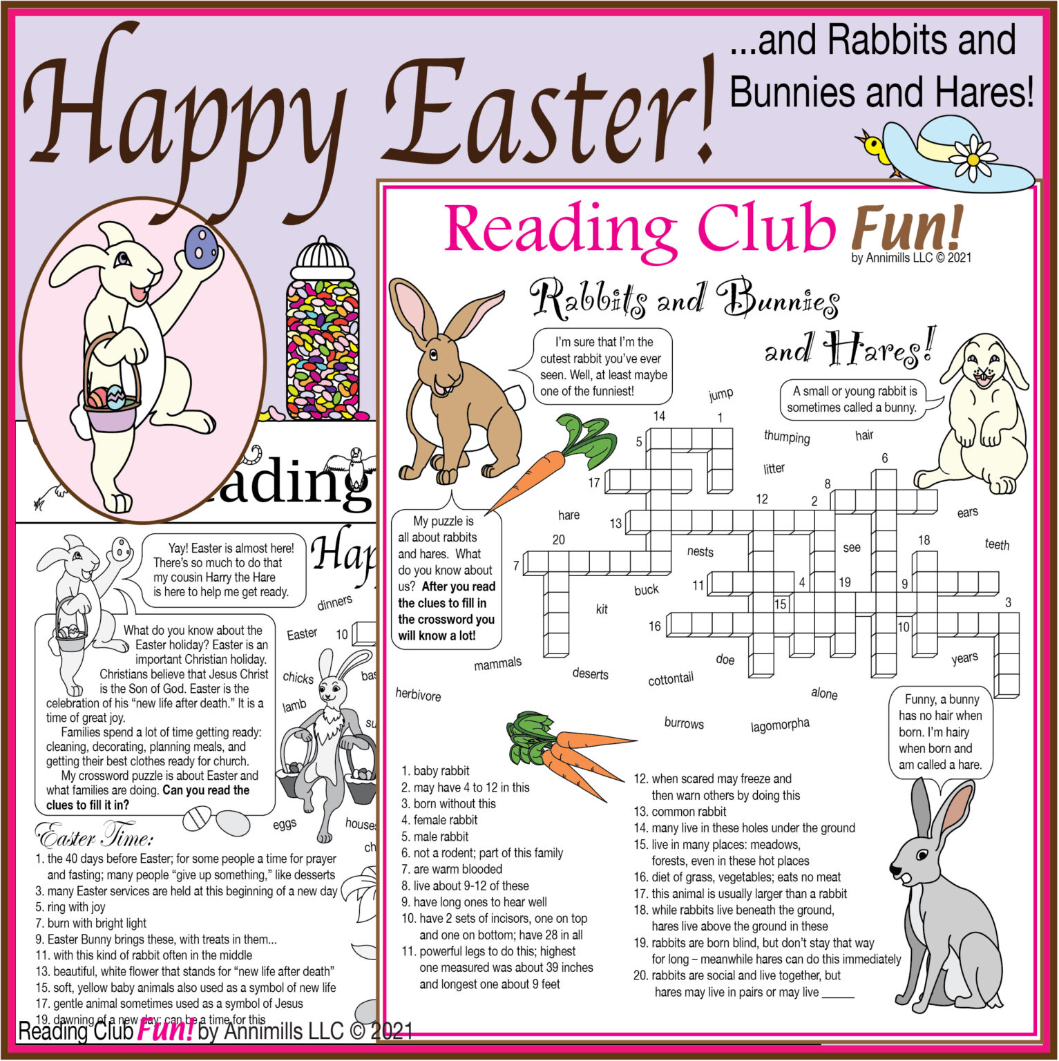 Getting Ready for Easter Printable Activity Set - Made By Teachers