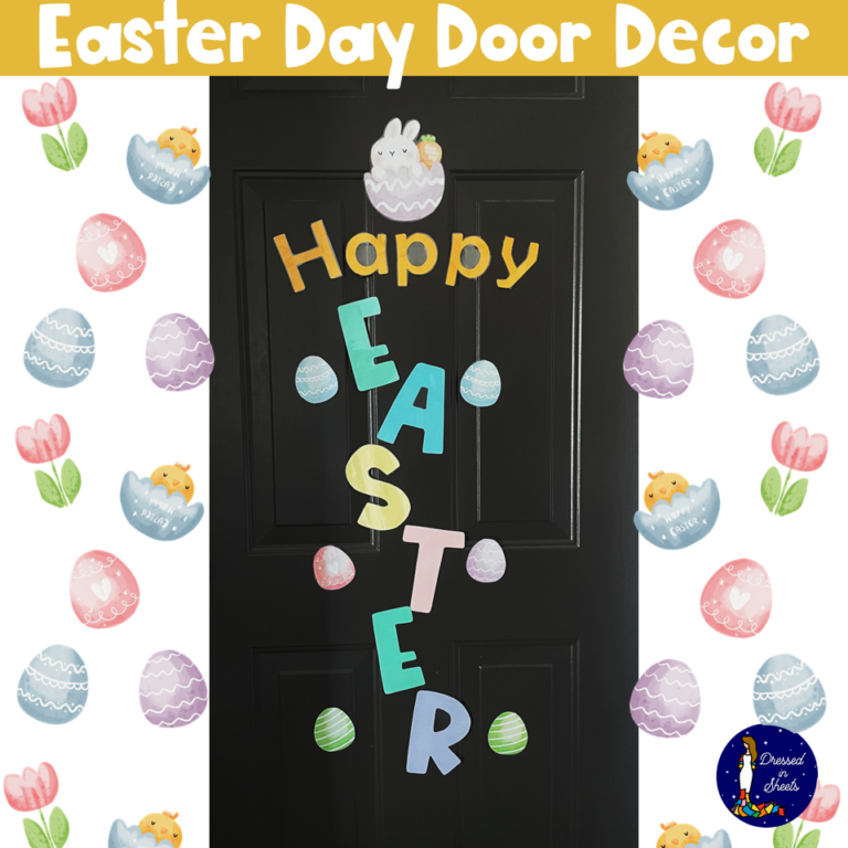 Happy Easter Door Décor | Made By Teachers
