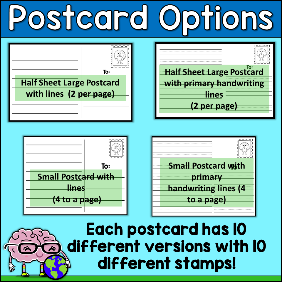 Postcards for Pals: Earth Day April Themed Writing | Made By Teachers