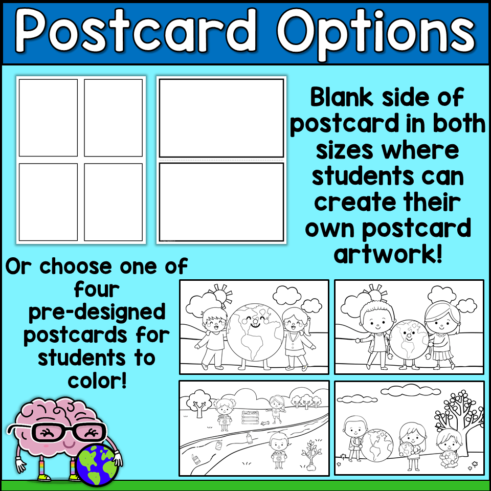 Postcards for Pals: Earth Day April Themed Writing | Made By Teachers