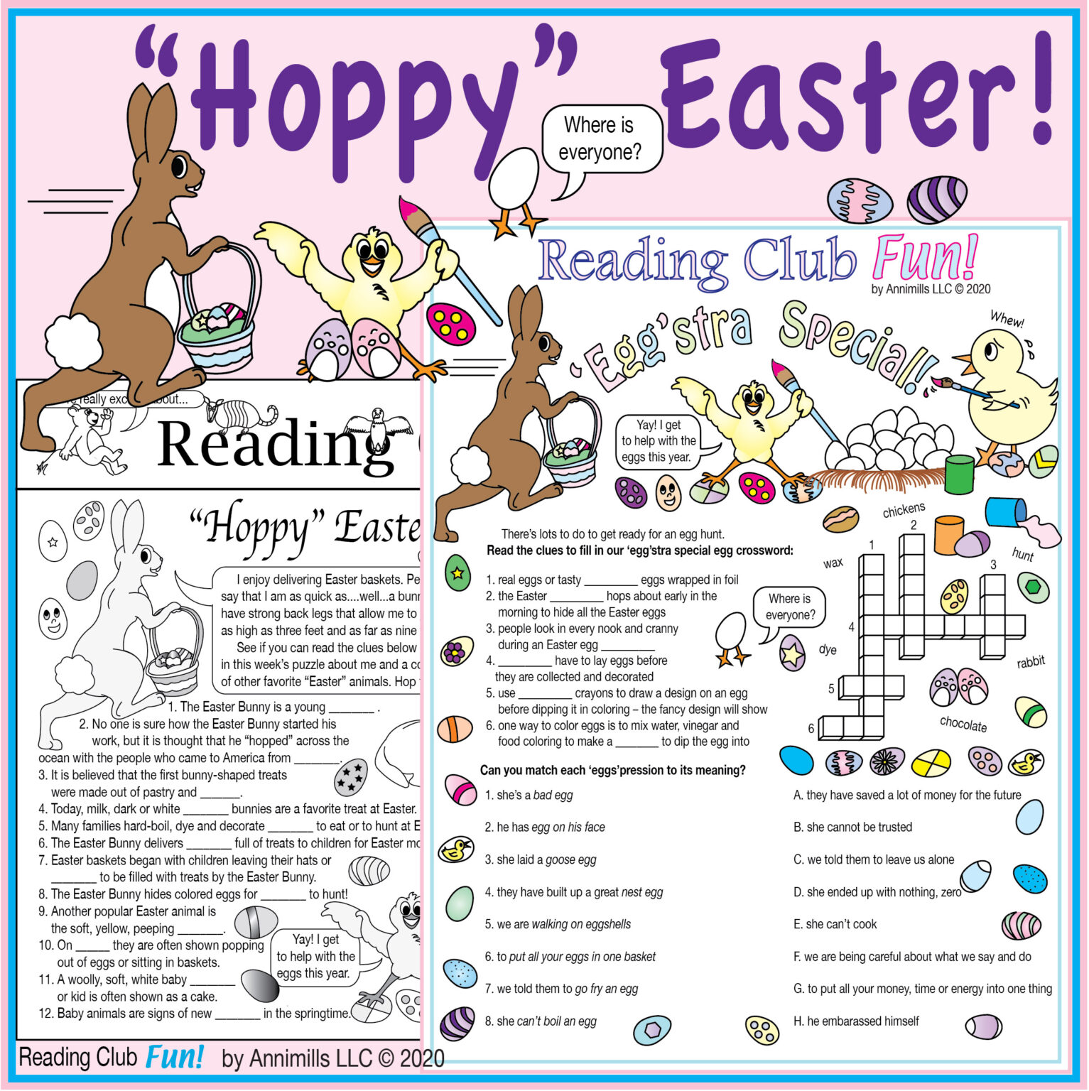 Easter Printable Puzzle Bundle – Traditions, More - Made By Teachers