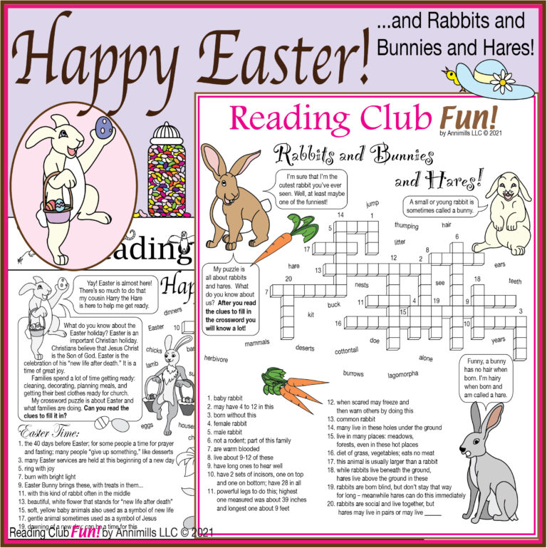 Easter Printable Puzzle Bundle – Traditions, More - Made By Teachers