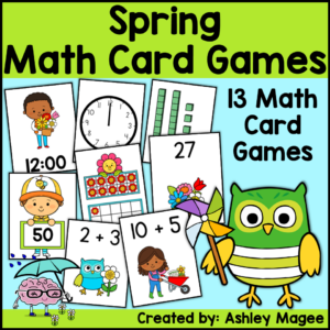 Spring Card Games: 13 Games for Math Centers | Made By Teachers