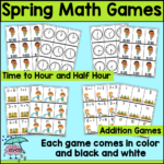 Spring Card Games: 13 Games for Math Centers | Made By Teachers