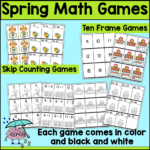 Spring Card Games: 13 Games for Math Centers | Made By Teachers