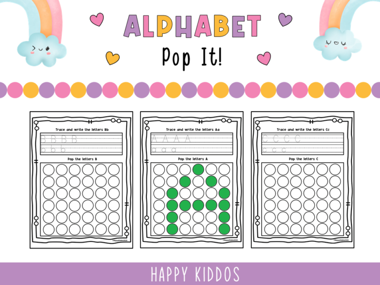 Alphabet: Pop It! | Made By Teachers