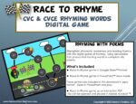 Digital Rhyming Words with Decodable Poems Game - Made By Teachers