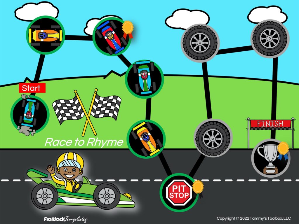 Digital Rhyming Words with Decodable Poems Game - Made By Teachers