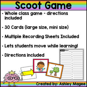 CVC Scoot! Short i Edition - Scoot, Write the Room or Task Cards Center ...