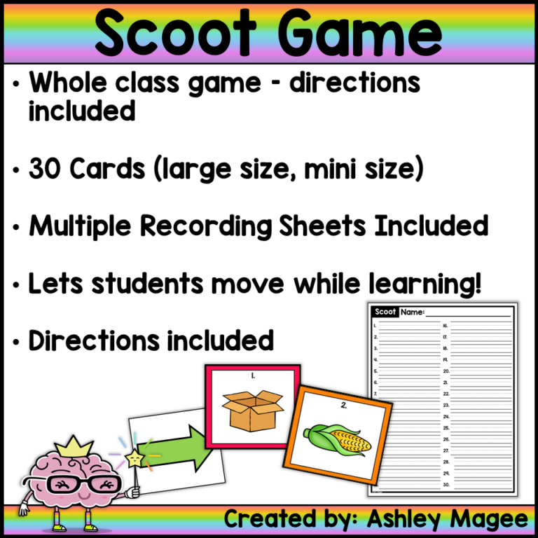 CVC Scoot! Short o Edition - Scoot, Write the Room or Task Cards Center ...