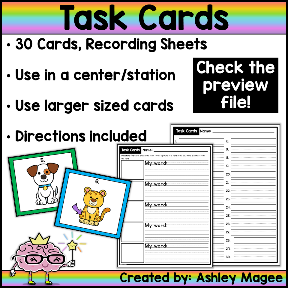 CVC Scoot! Short o Edition - Scoot, Write the Room or Task Cards Center ...