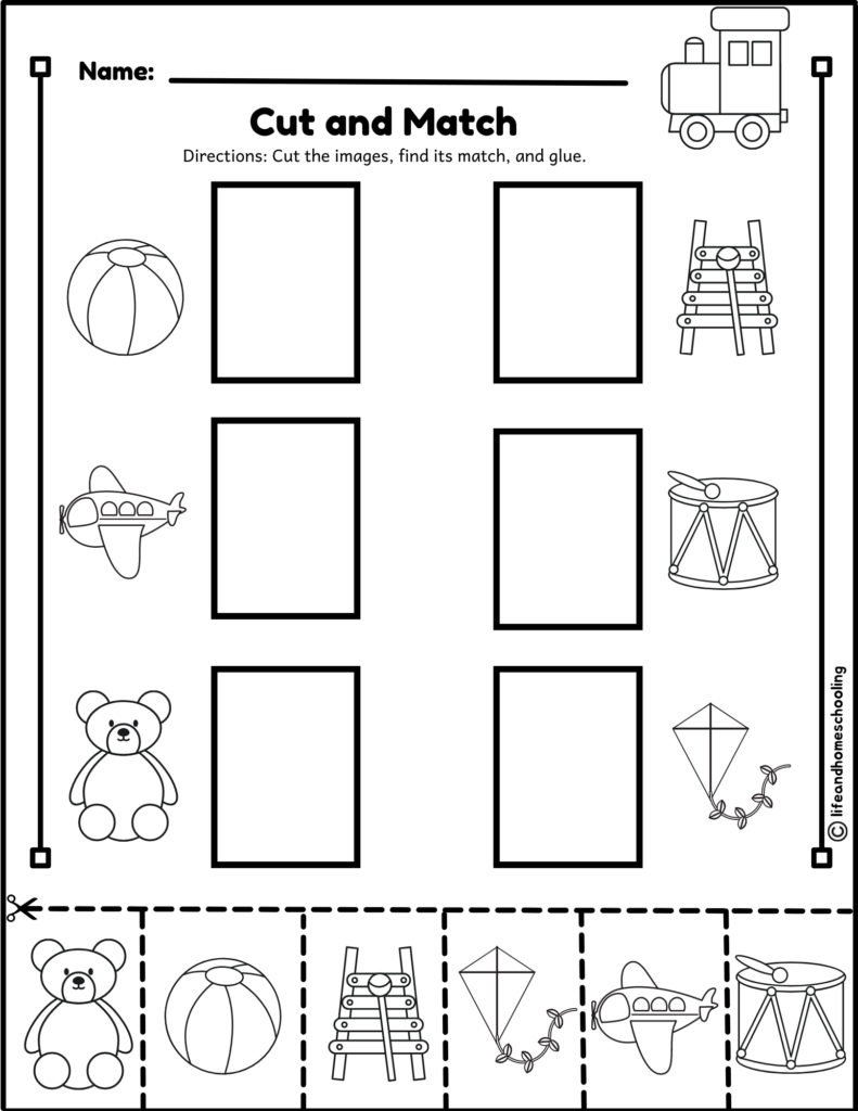 Matching Printable Activity - Made By Teachers