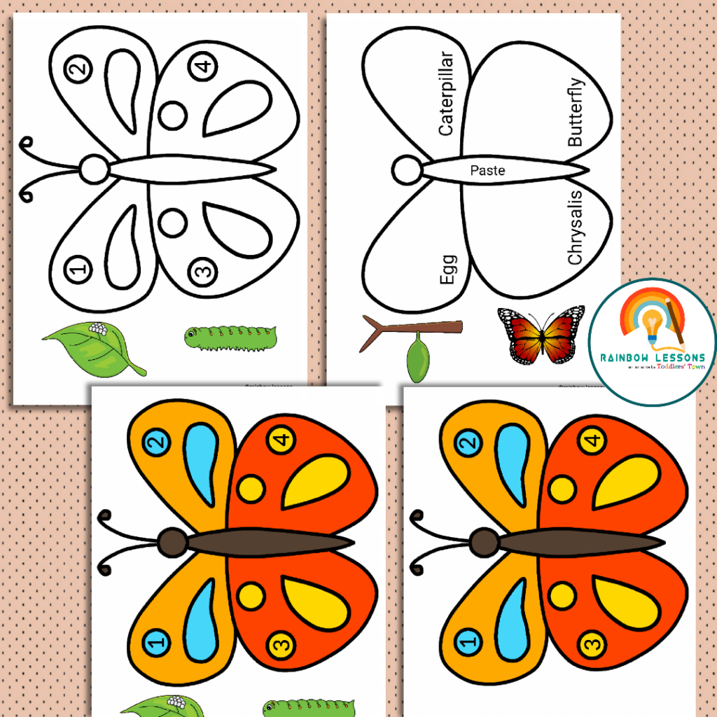 Butterfly Life Cycle Craft | Butterfly Craft | Life Cycle of a ...