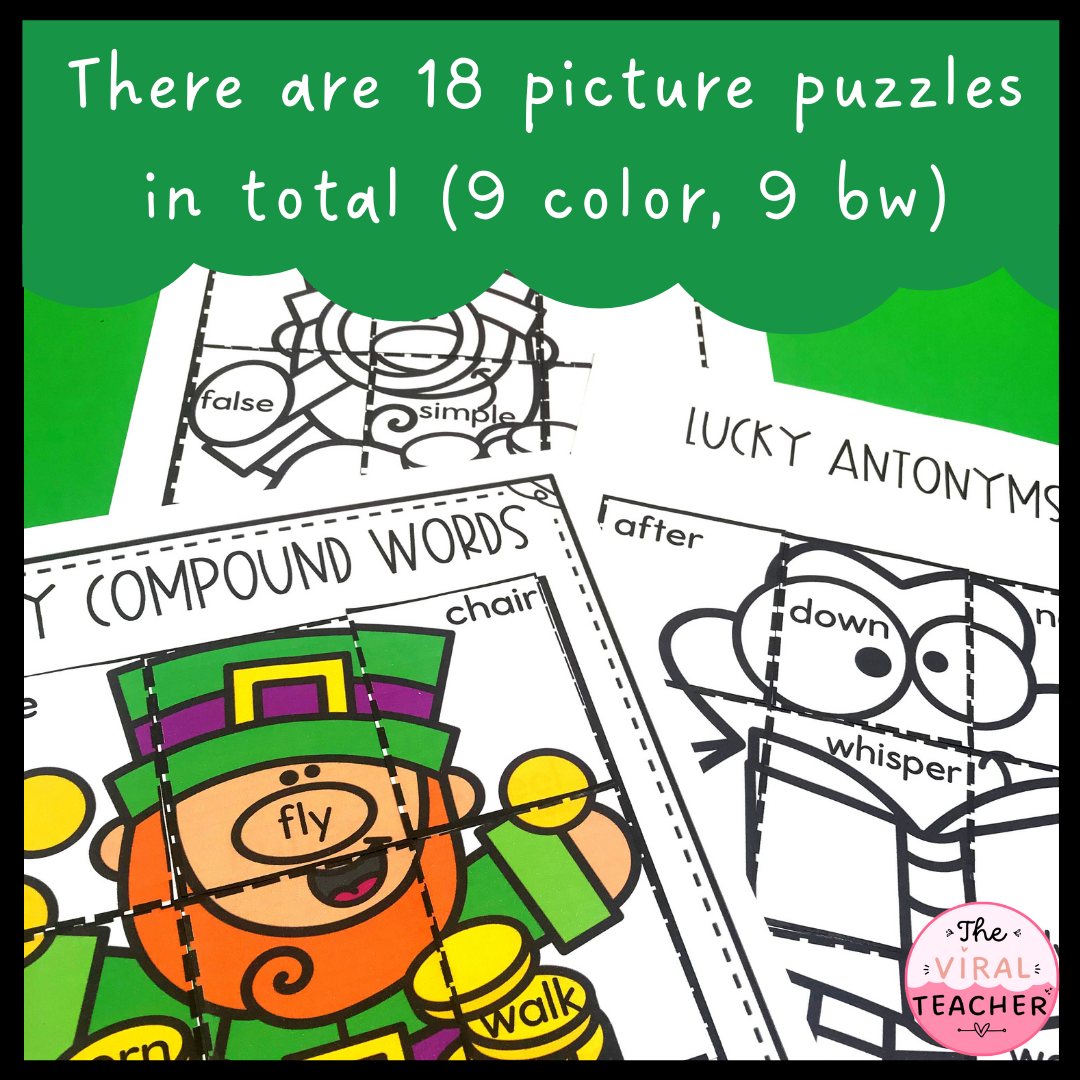 St. Patrick's Day March Literacy Centers Activity | Made By Teachers