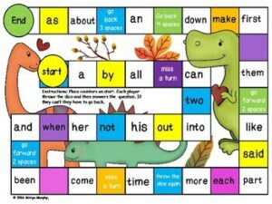 Sight Word Board Game - Made By Teachers