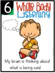 Whole Body Listening Posters - Made By Teachers
