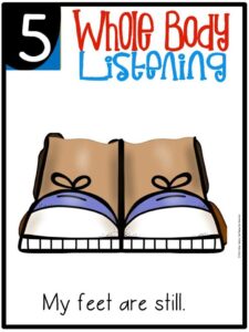 Whole Body Listening Posters - Made By Teachers