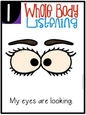 Whole Body Listening Posters - Made By Teachers
