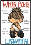 Whole Body Listening Posters - Made By Teachers