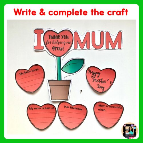 Mothers Day Flower Pot Craft | Flower Craft | Made By Teachers