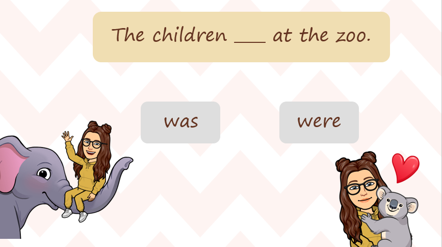 was were interactive game | presentation | Grammar | ESL | EFL ...