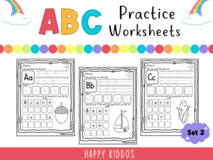 ABC Practice Worksheets for Kindergarten | Made By Teachers
