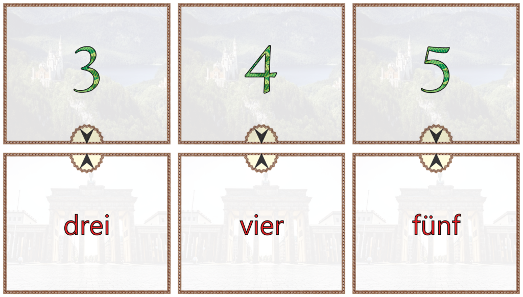 German Match & Task Cards - Numbers and Colors Bundle - Made By Teachers