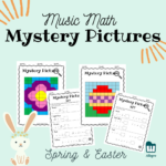 Music Math- Mystery Pictures | Made By Teachers