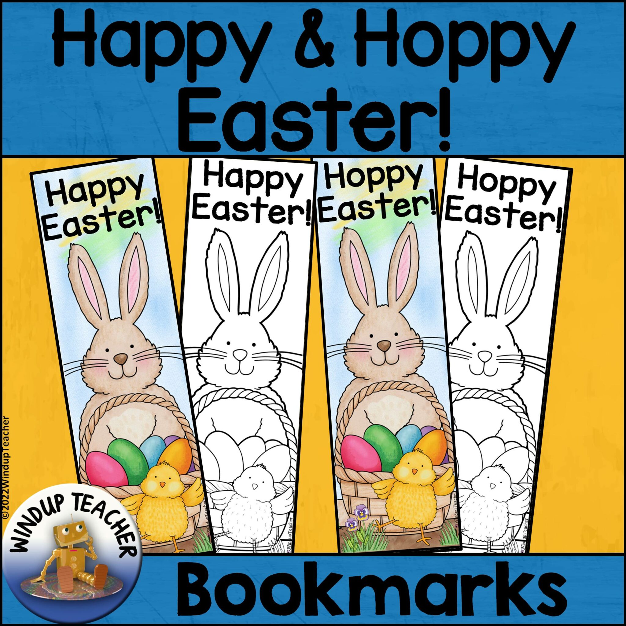 Easter Bunny Bookmarks | Made By Teachers