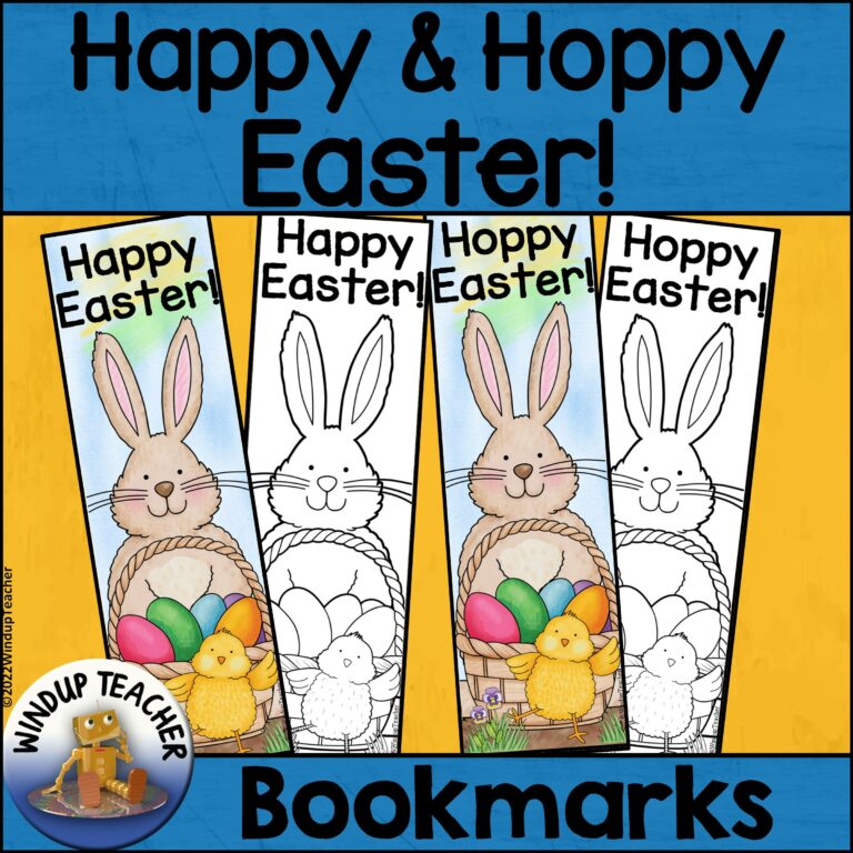 Easter Bunny Bookmarks - Made By Teachers