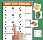 Blending CVC Words with Short Vowel Sounds Mini Books & Activities ...