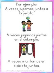 SPANISH VERSION - Sharing with My Friends Social Story - Made By Teachers