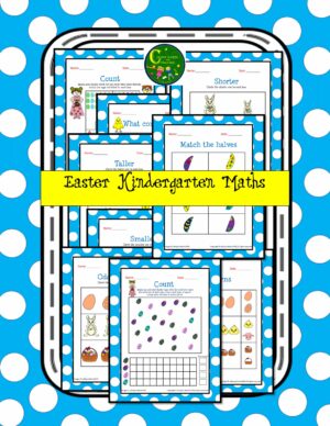 Easter Kindergarten Math Colored | Made By Teachers
