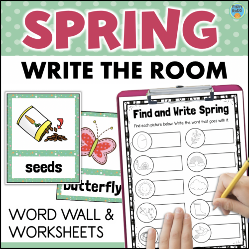 FALL Write the Room Activities + Vocabulary Word Wall Cards Autumn ...