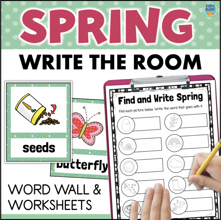 FALL Write the Room Activities + Vocabulary Word Wall Cards Autumn ...